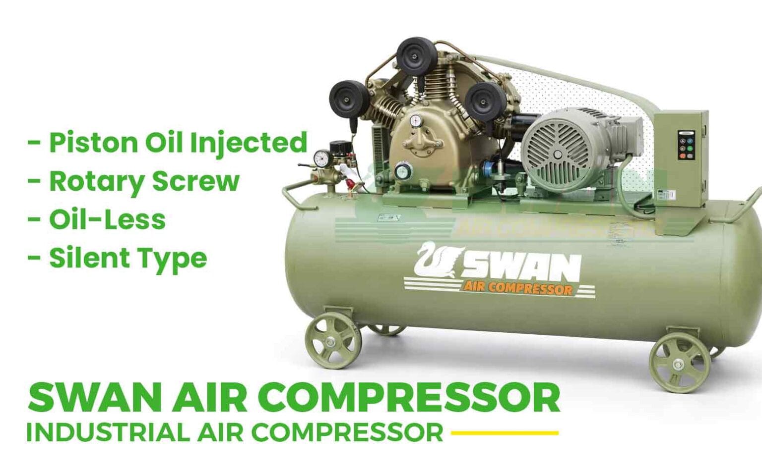JENIS KOMPRESOR UNTUK INDUSTRI - Swan Air Compressors